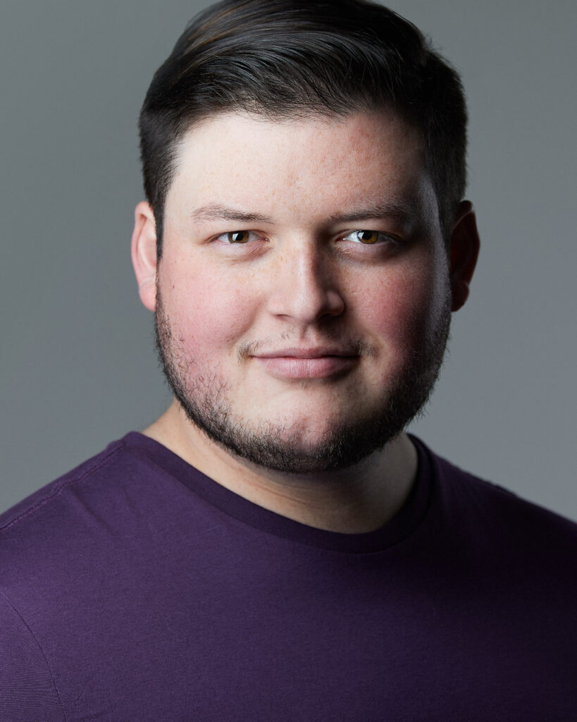 Blake Fountain (He/Him) as Mrs. Forrest | Out Front Theatre Company